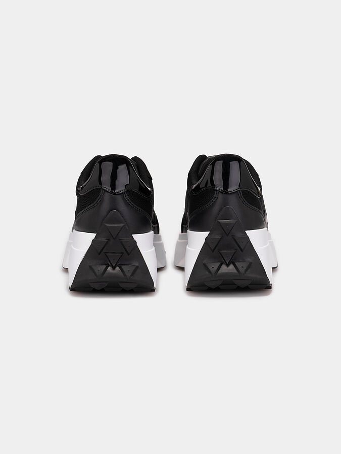 Обувки с контрастен лого принт CALEBB - https://globalbrandsstore.com/bg