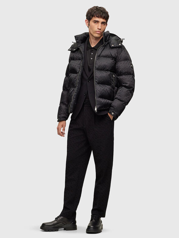 CORBINIAN 1 jacket with monogram logo effect brand BOSS ...