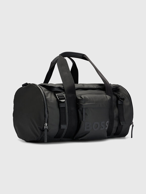 Black holdall with logo brand BOSS — Globalbrandsstore.com/en