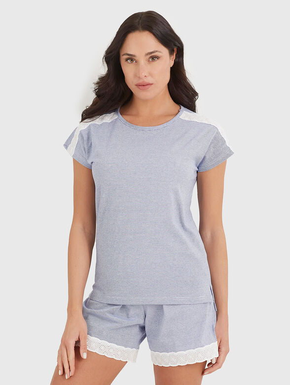 ROMANTIC MARINE light blue pyjamas brand YAMAMAY — Globalbrandsstore.com/en
