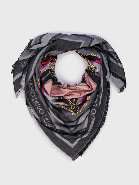 Scarf with logo details brand LIU JO — Globalbrandsstore.com/en