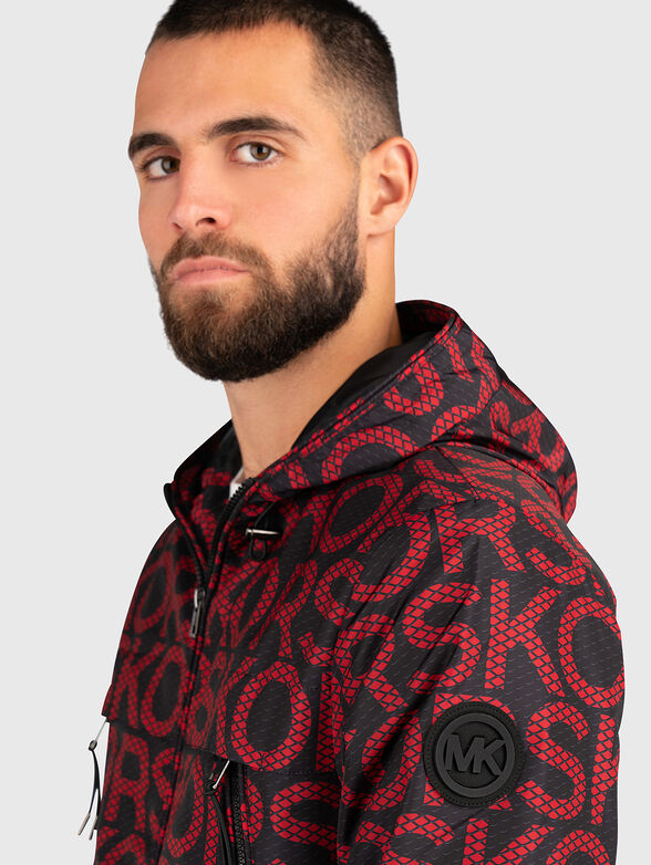 michael kors logo jacket