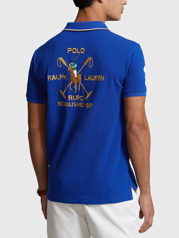 Polo-shirt with accent embroidery on the back brand POLO RALPH LAUREN ...