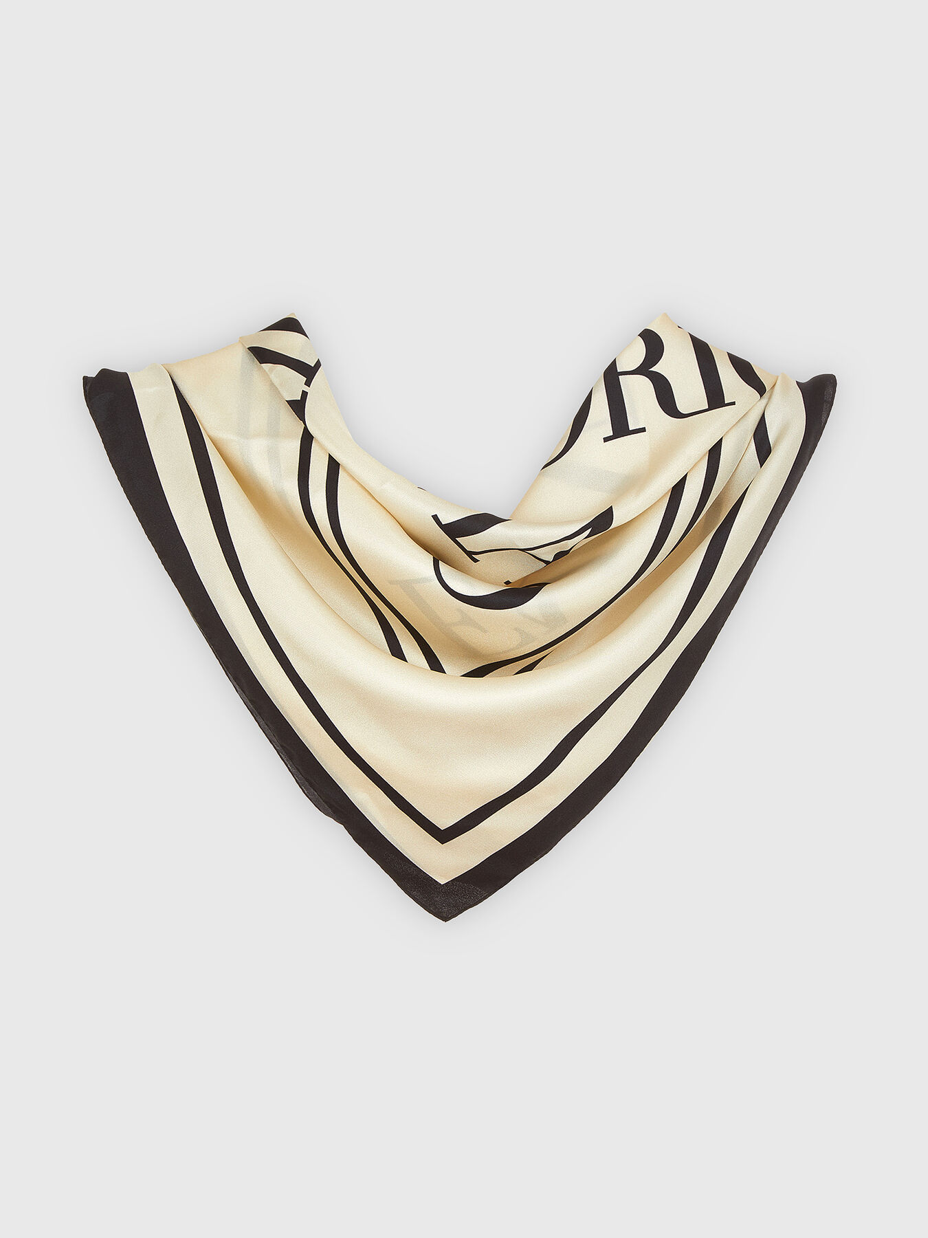 Emporio armani silk scarf store