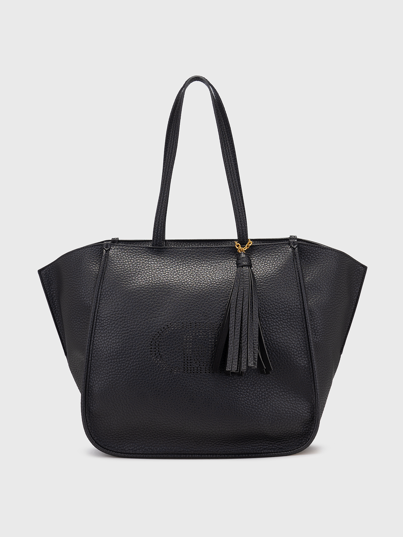 Black bag with logo brand LIU JO — Globalbrandsstore.com/en