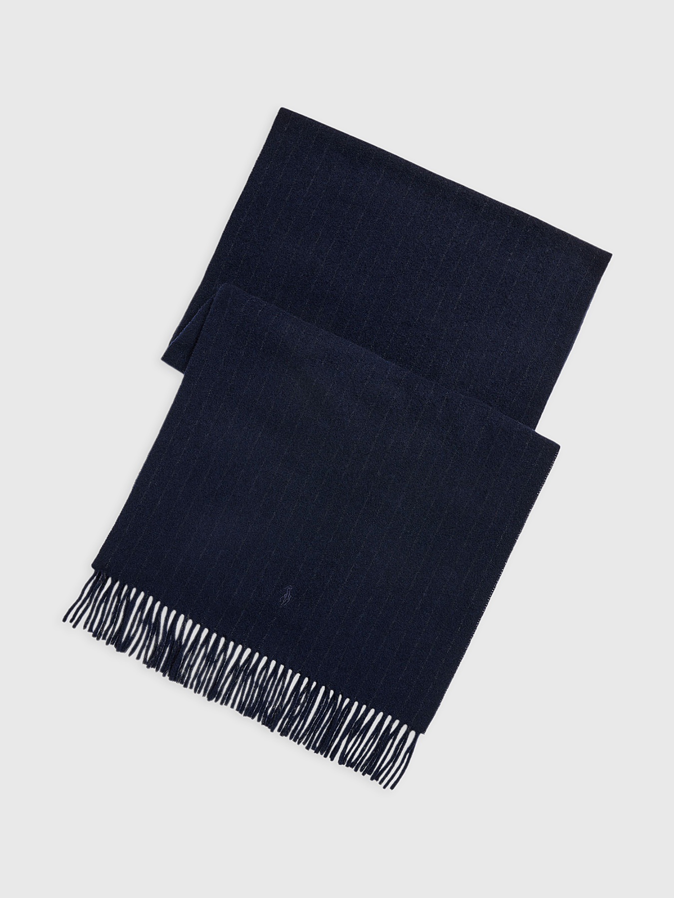 Scarf in dark blue color brand POLO RALPH LAUREN — Globalbrandsstore.com/en