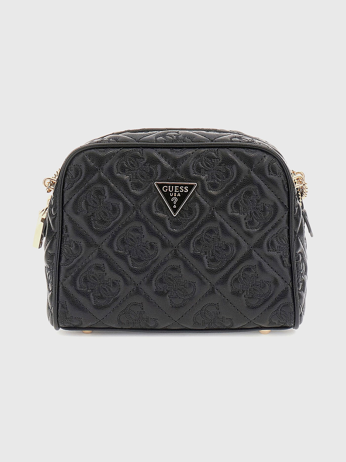 ADELASIA small crossbody bag with triangular logo brand GUESS ...