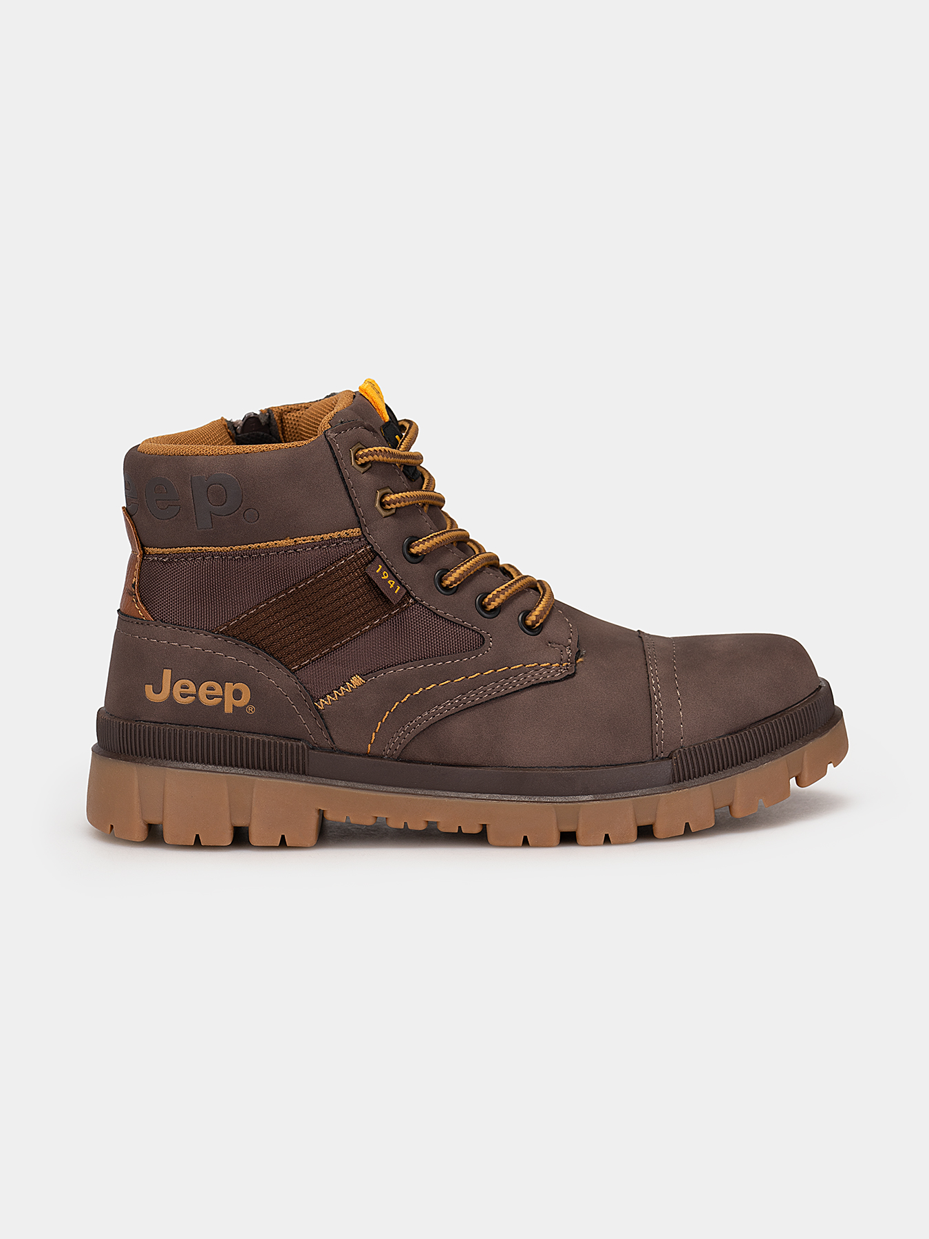 COMBAT HI ankle boots with logo details brand Jeep — Globalbrandsstore ...