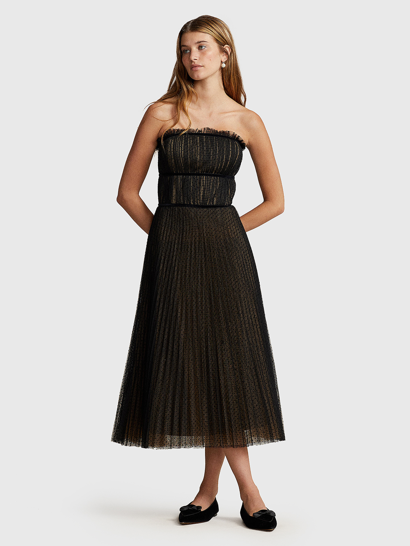 Polka-dot tulle dress brand POLO RALPH LAUREN — Globalbrandsstore.com/en