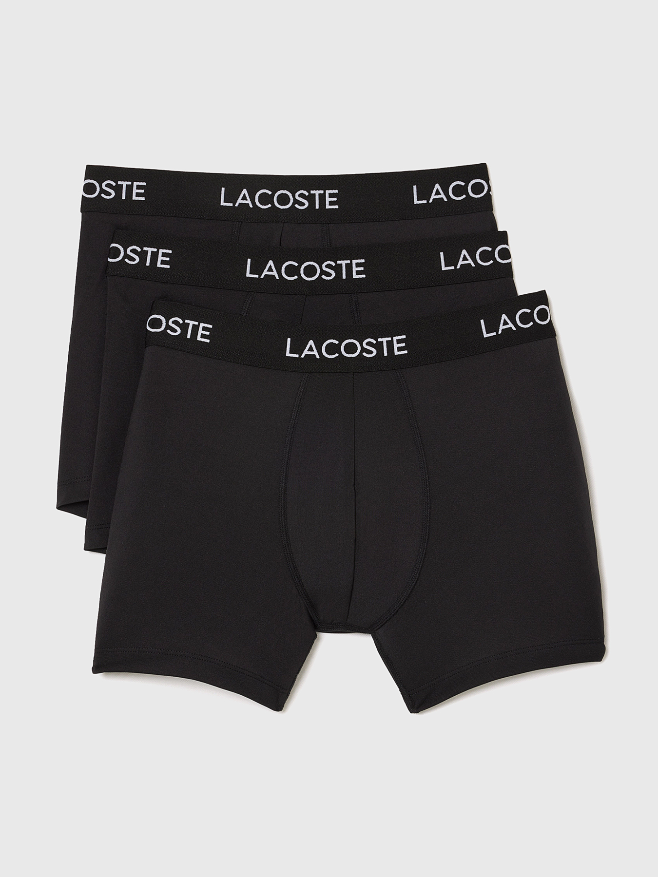 Set of three pairs of boxers brand LACOSTE — Globalbrandsstore.com/en