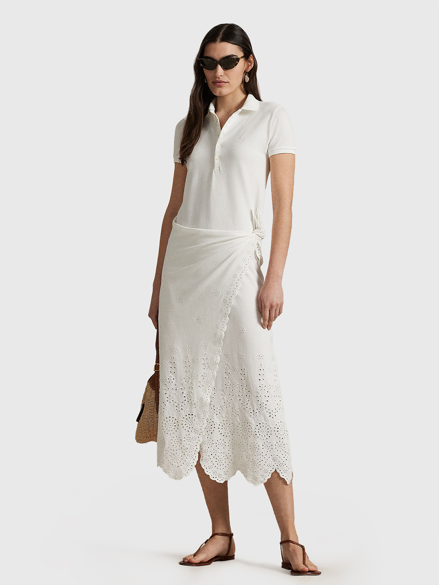 Polo dress with wrap brand POLO RALPH LAUREN — Globalbrandsstore.com/en