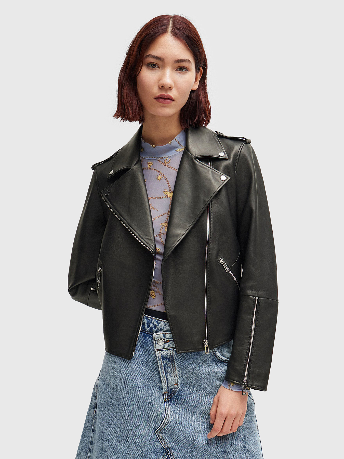 LUJANA leather jacket brand HUGO — Globalbrandsstore.com/en