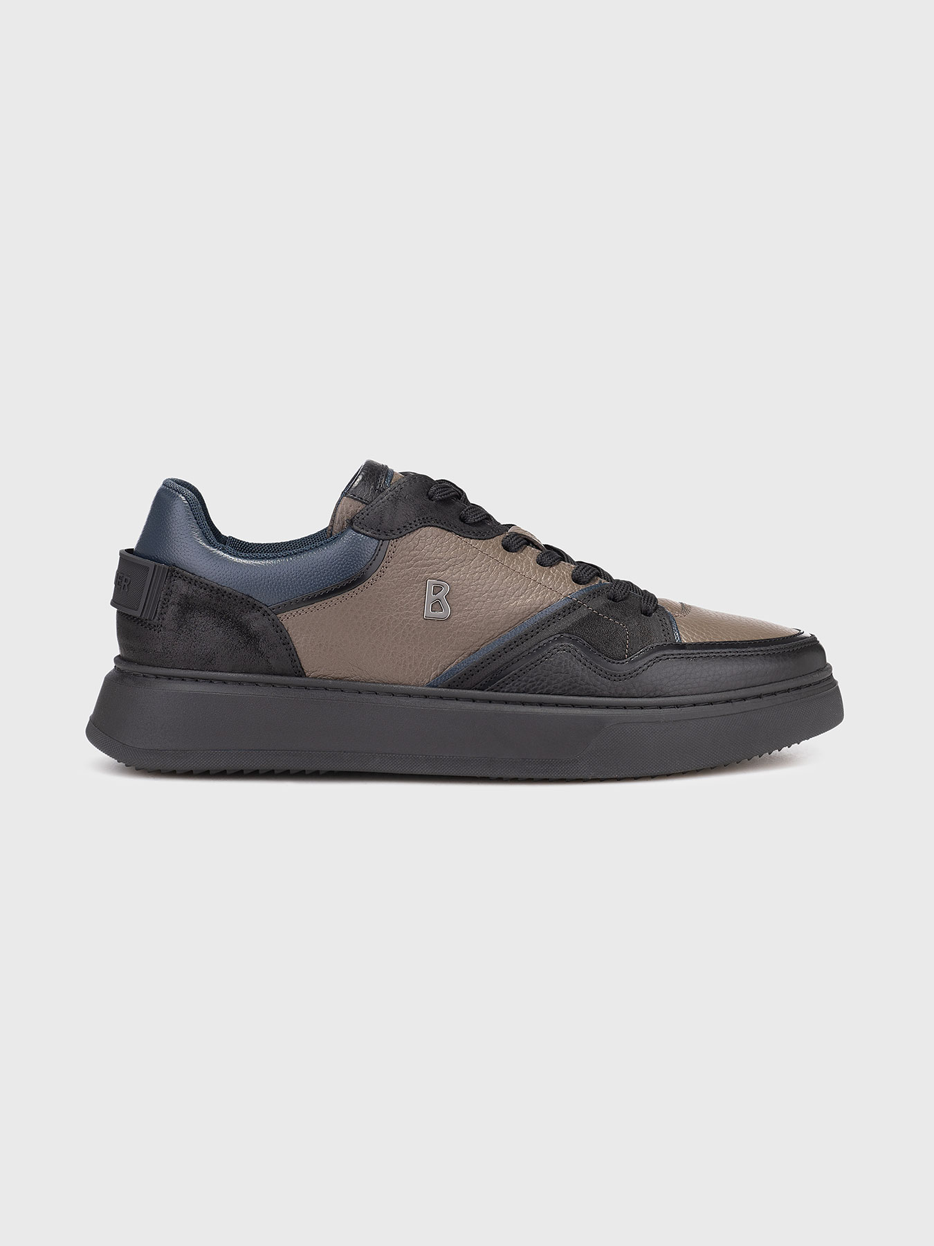 MILAN 25 leather sports shoes with contrasting details brand BOGNER ...