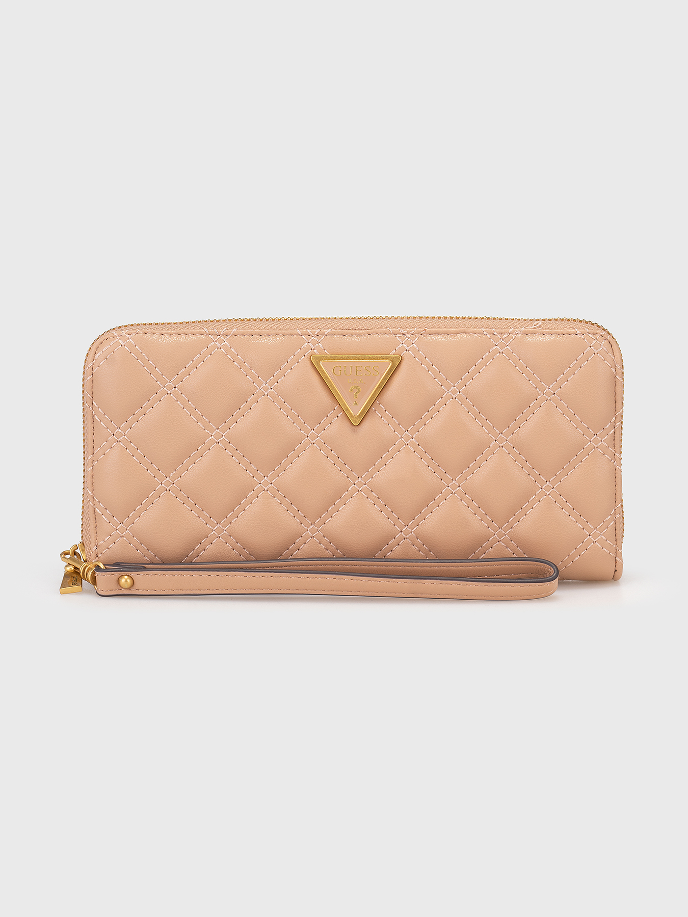 GIULLY beige wallet with quilted effect brand GUESS — Globalbrandsstore ...