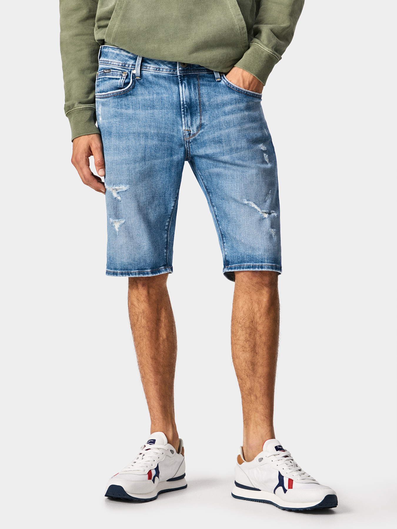 STANLEY denim short brand Pepe Jeans — Globalbrandsstore.com/en