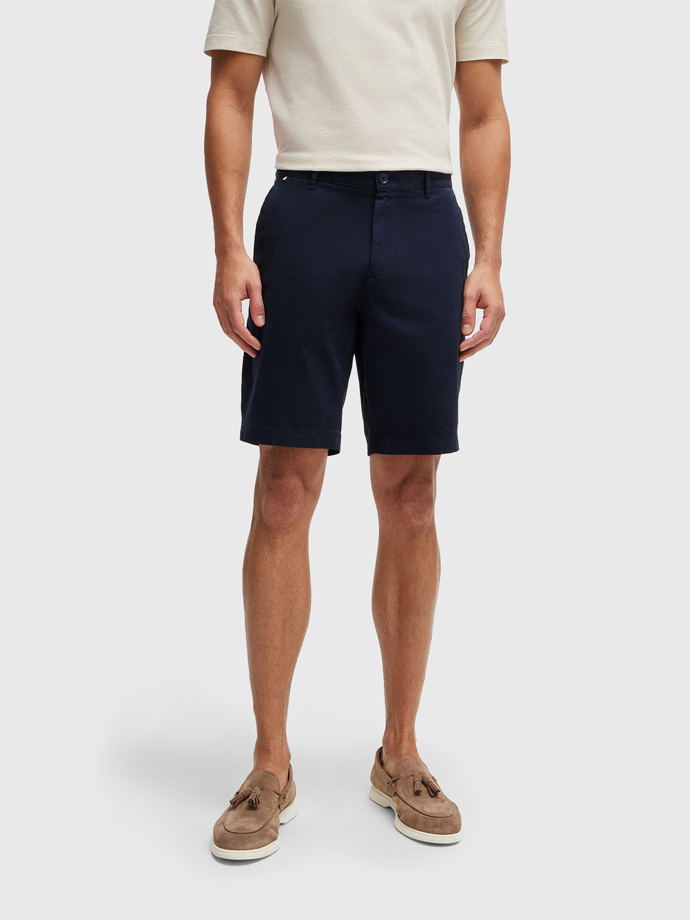 Dark blue shorts brand BOSS — Globalbrandsstore.com/en