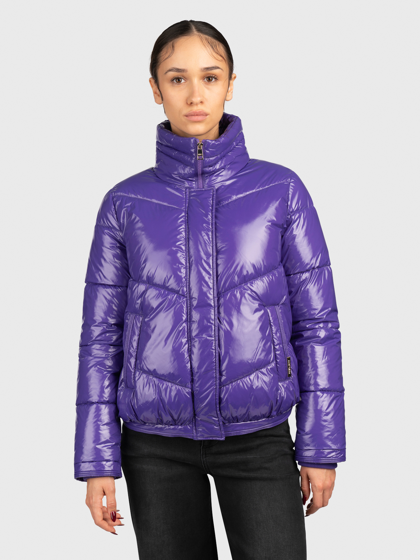 Purple puffer jacket brand LIU JO — Globalbrandsstore.com/en