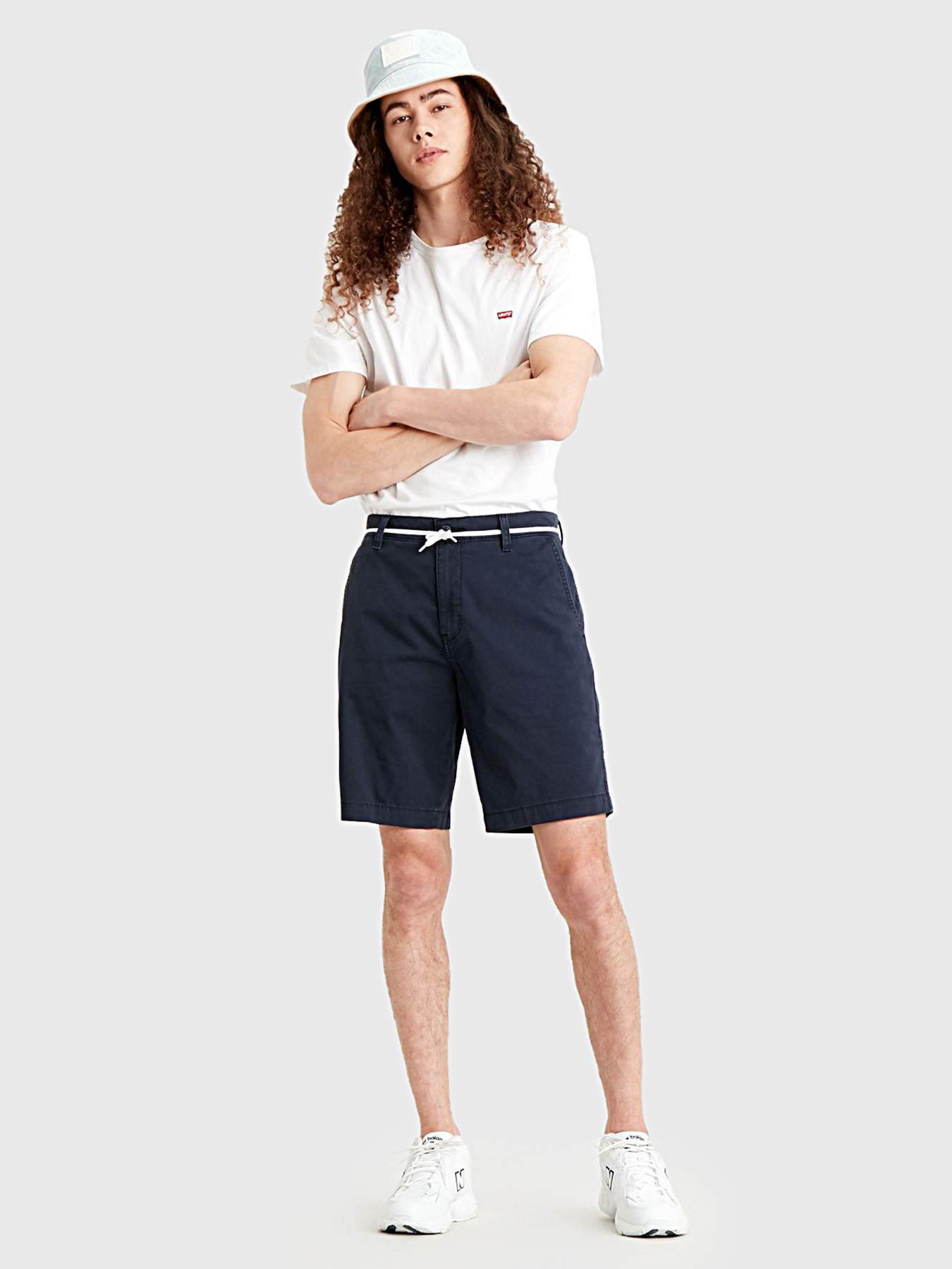 Dark blue shorts brand LEVI'S® — Globalbrandsstore.com/en