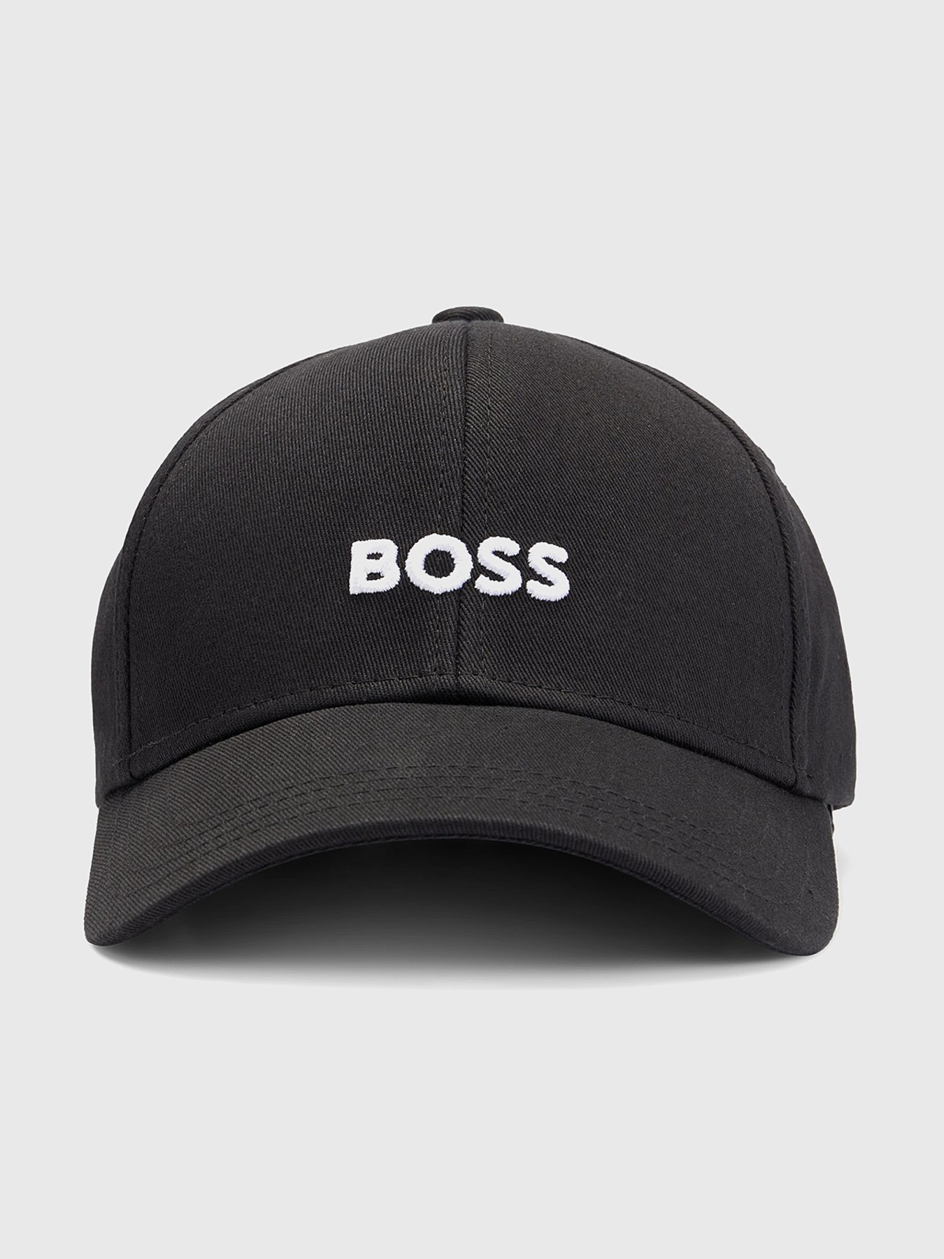 Beige hat with contrasting logo brand BOSS — Globalbrandsstore.com/en