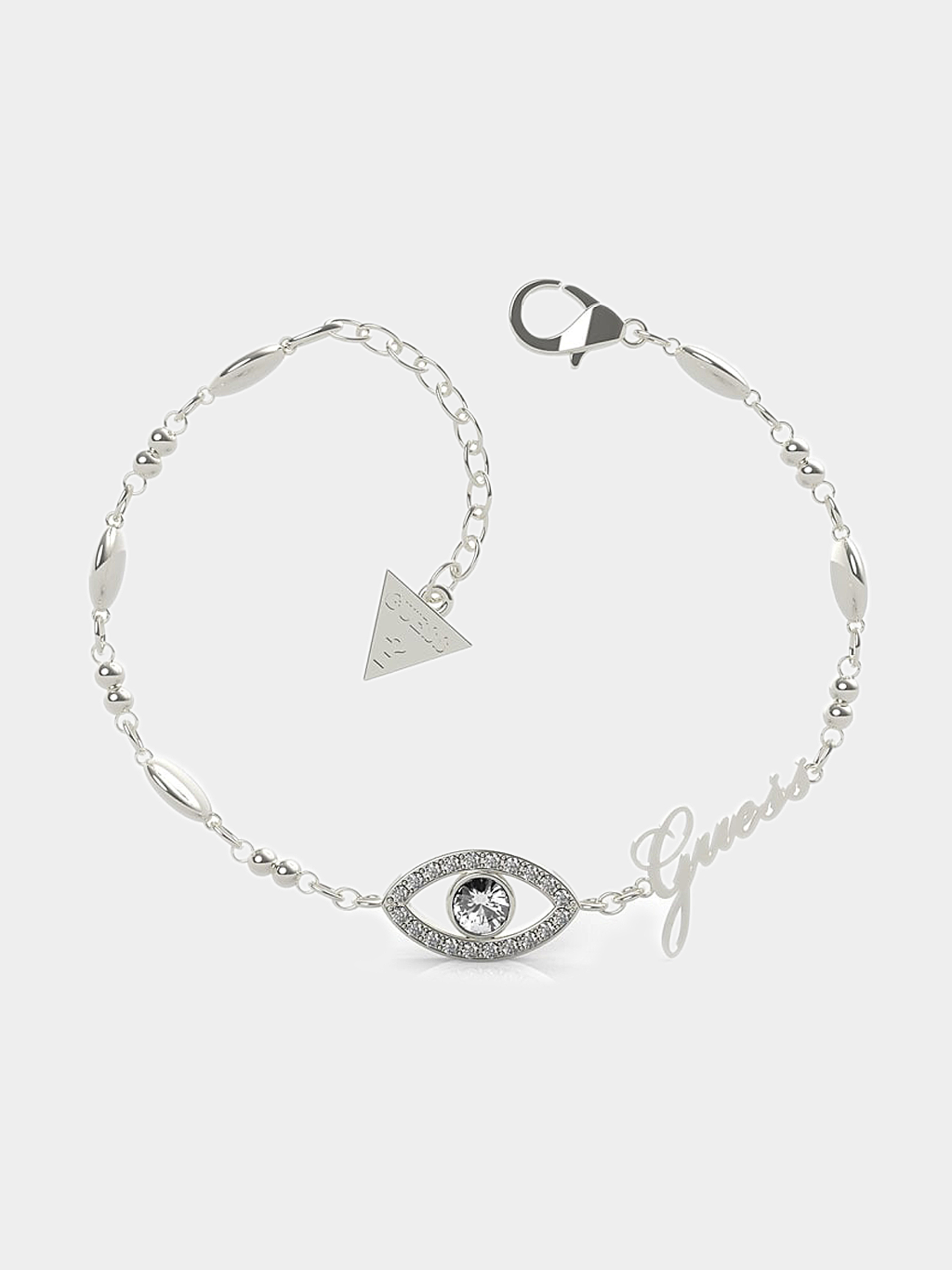 Triangle logo charm bracelet brand GUESS — Globalbrandsstore.com/en