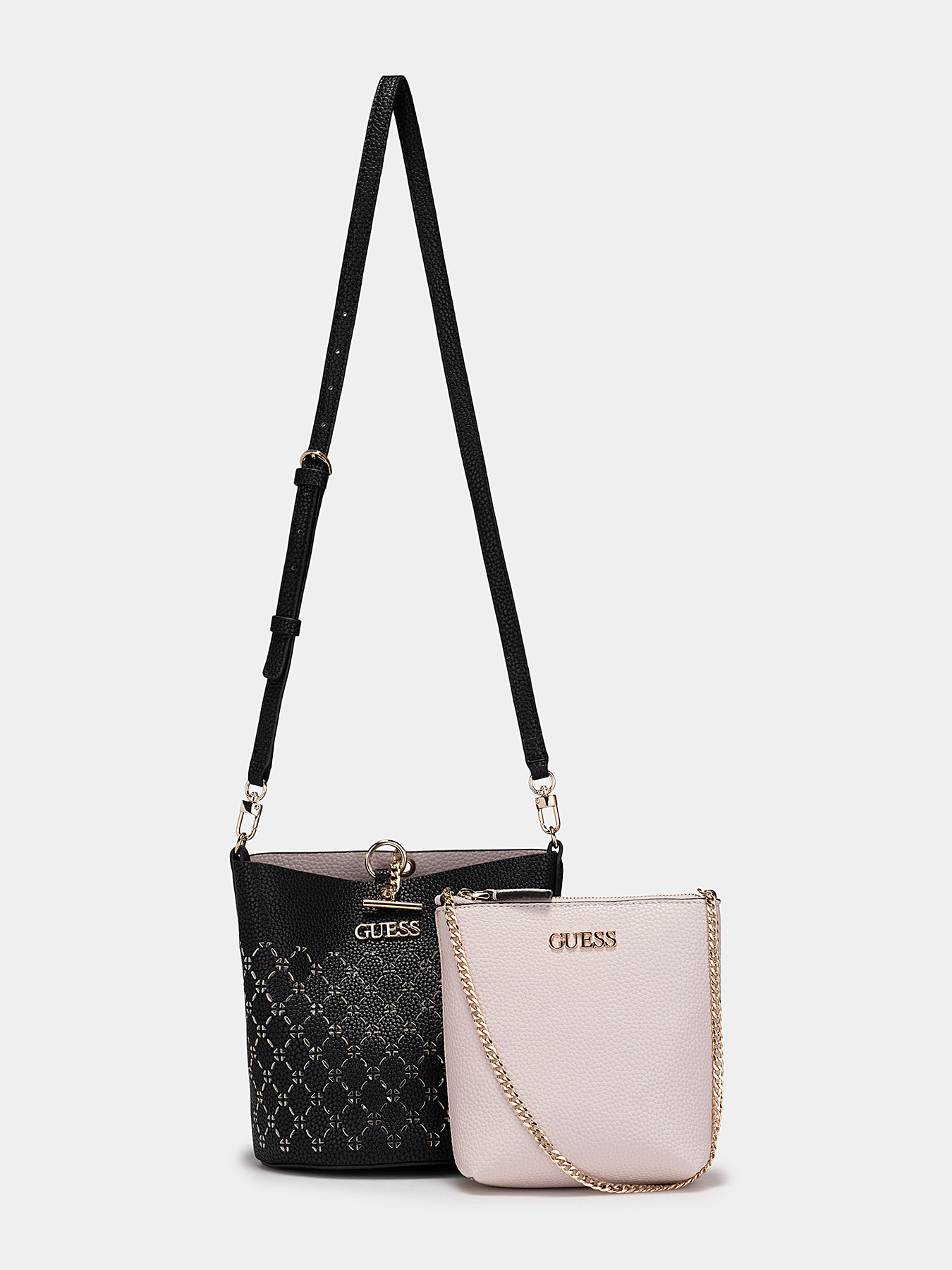 AMARA bag with laser perforations brand GUESS — Globalbrandsstore.com/en