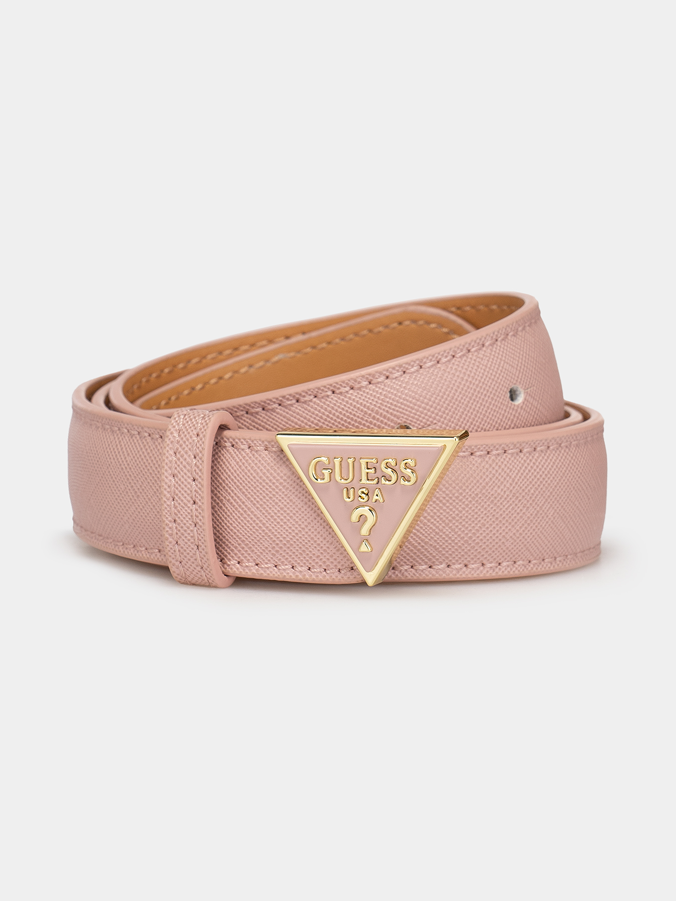 Belt with triangular buckle brand GUESS — Globalbrandsstore.com/en