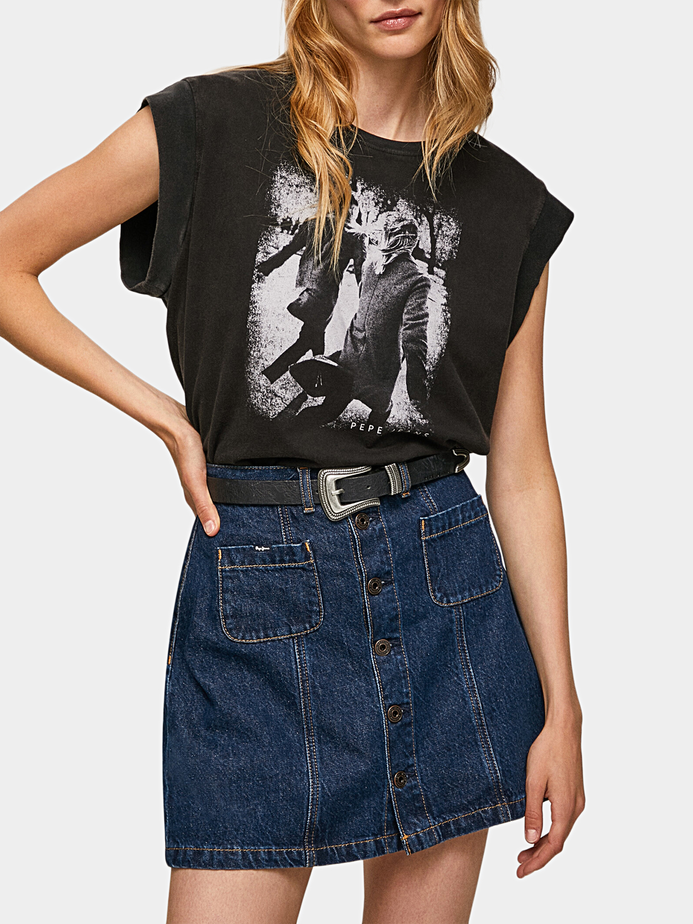 RUT T-shirt with photo print brand Pepe Jeans — Globalbrandsstore.com/en