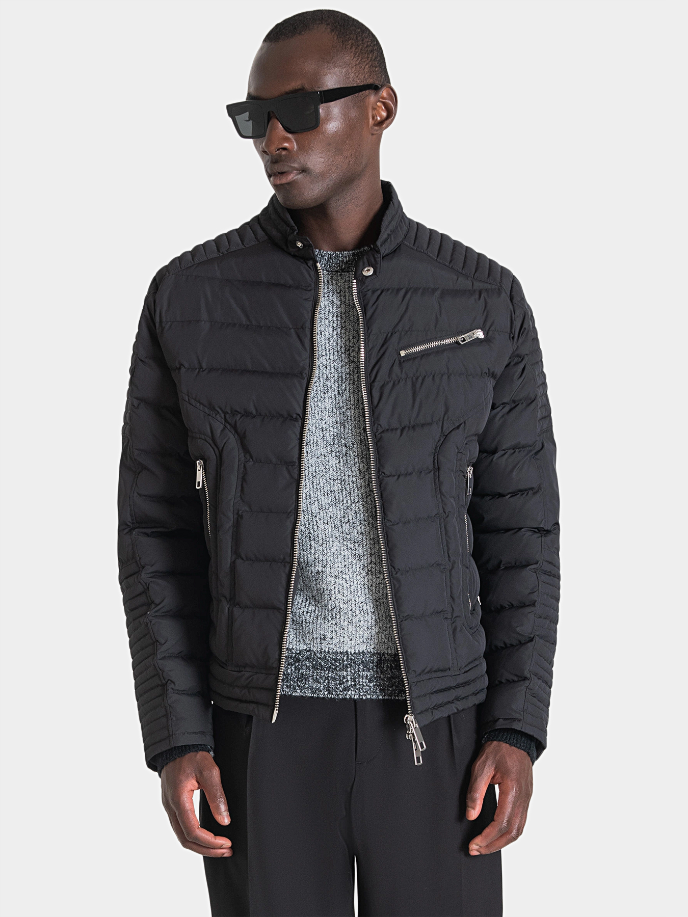Padded jacket with accent zips brand ANTONY MORATO — Globalbrandsstore ...
