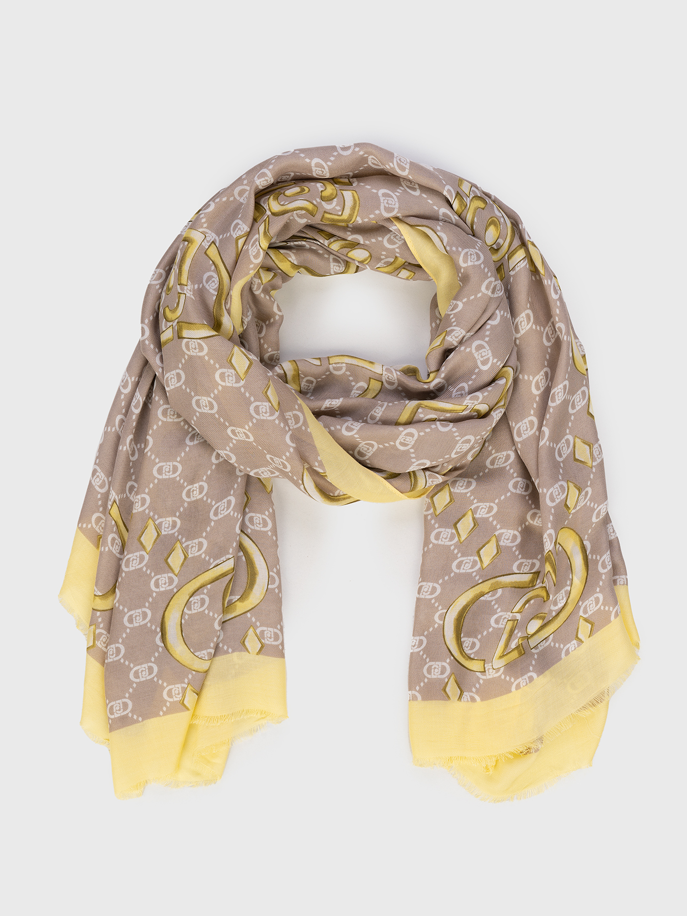 Logo print scarf brand LIU JO — Globalbrandsstore.com/en