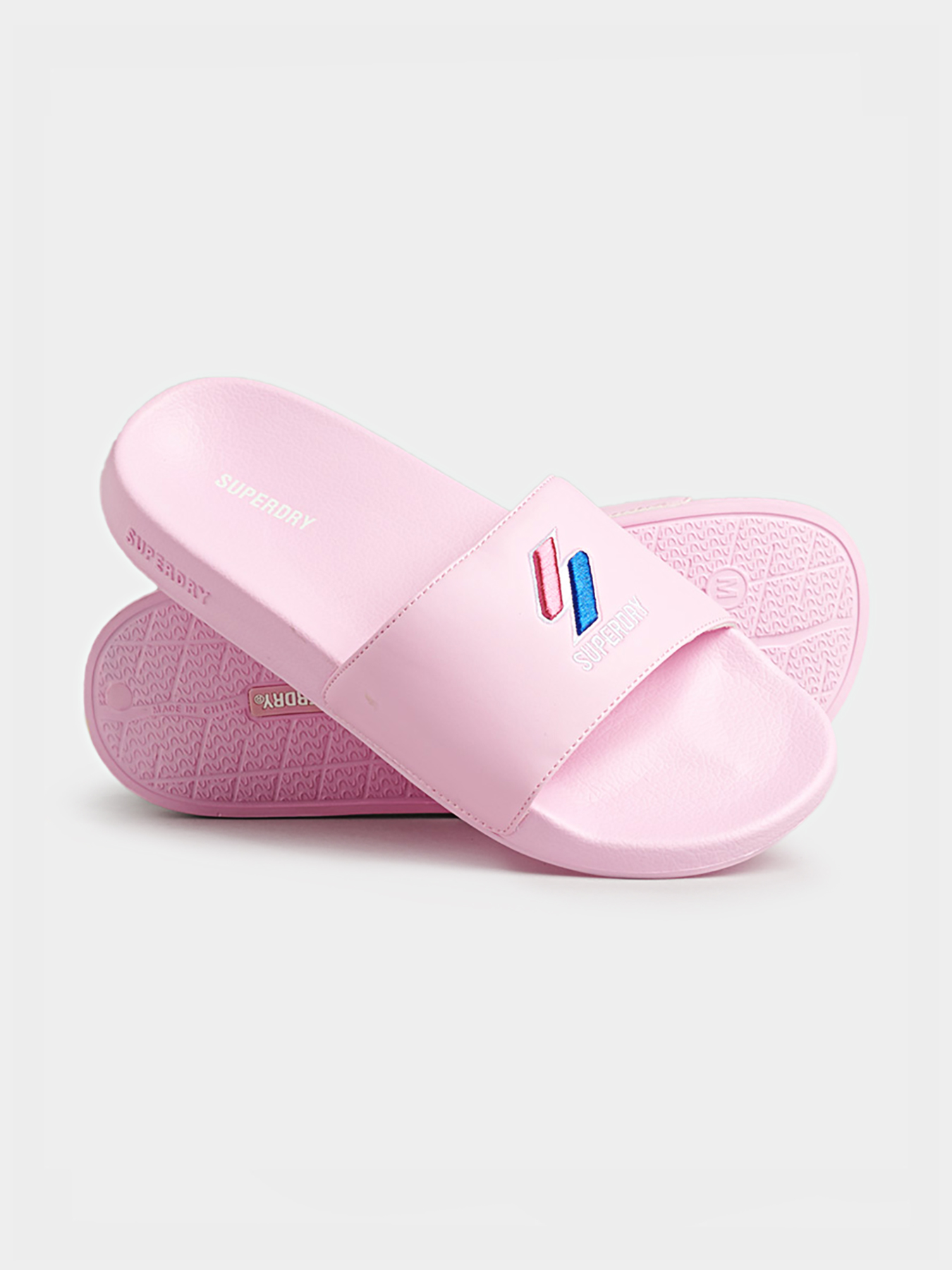 Pink beach slippers brand SUPERDRY — Globalbrandsstore.com/en