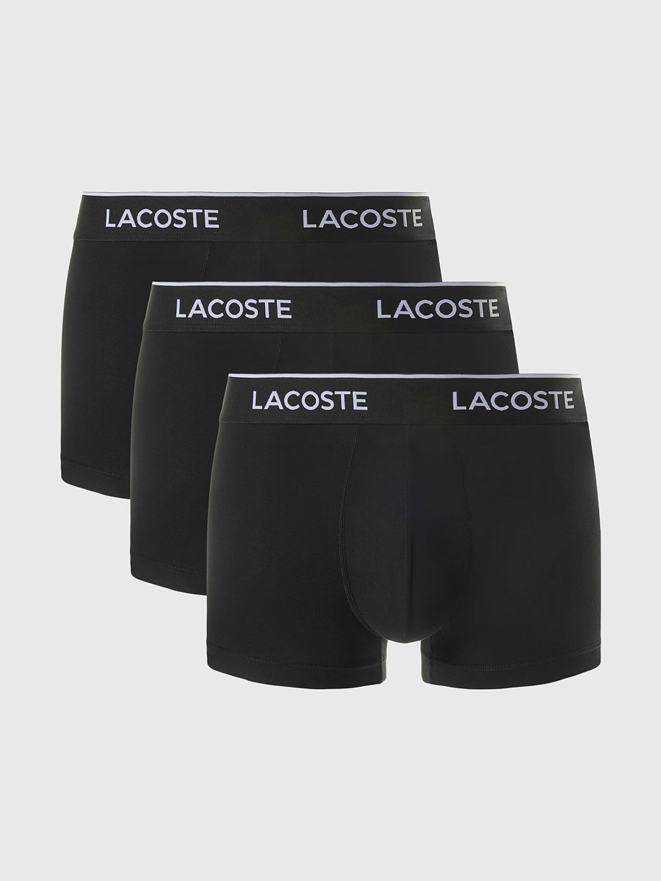 Set of three pairs of boxers brand LACOSTE — Globalbrandsstore.com/en
