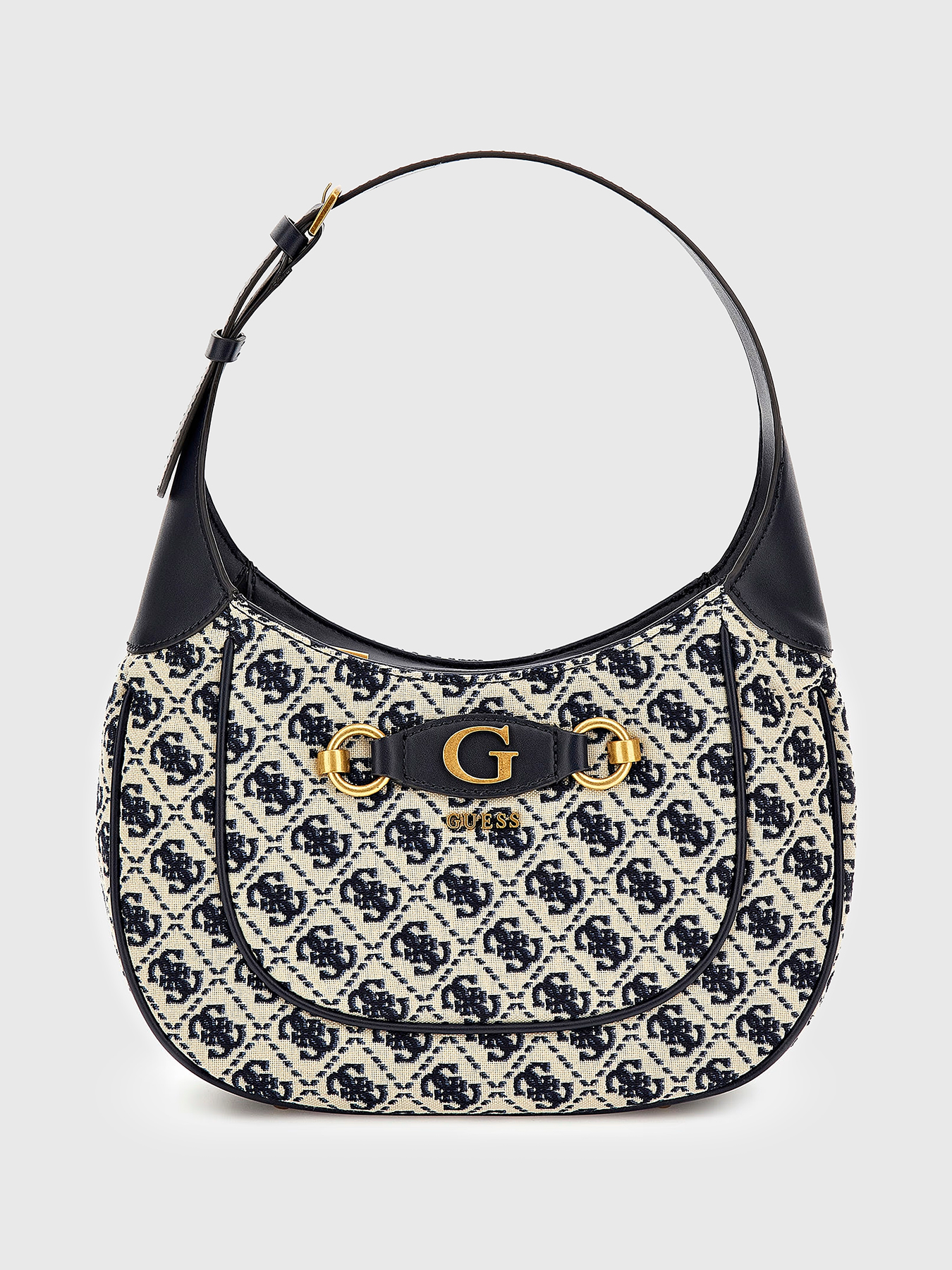 IZZY hobo bag with monogram logo print brand GUESS — Globalbrandsstore ...