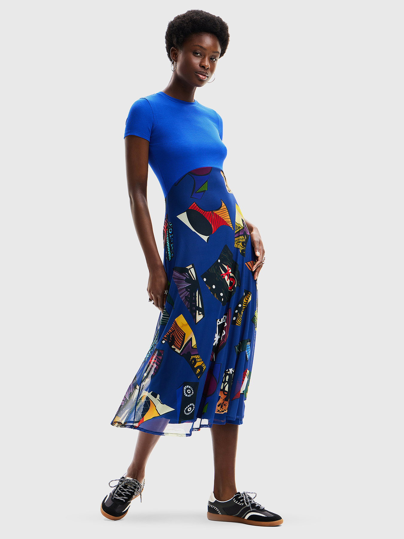 Dress of viscose blend brand DESIGUAL — Globalbrandsstore.com/en