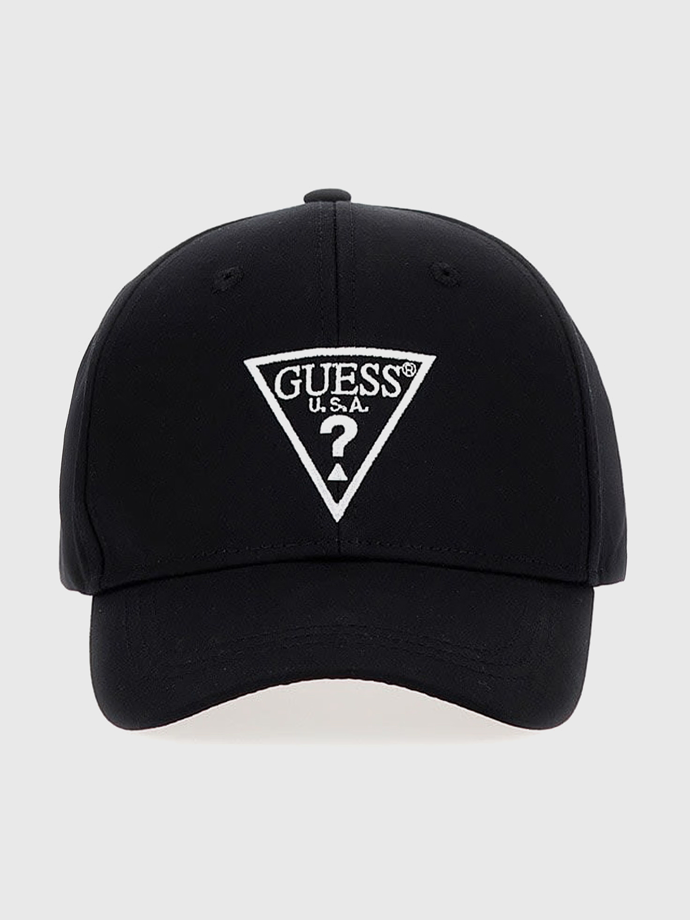 Baseball cap with triangular logo accent brand GUESS ...