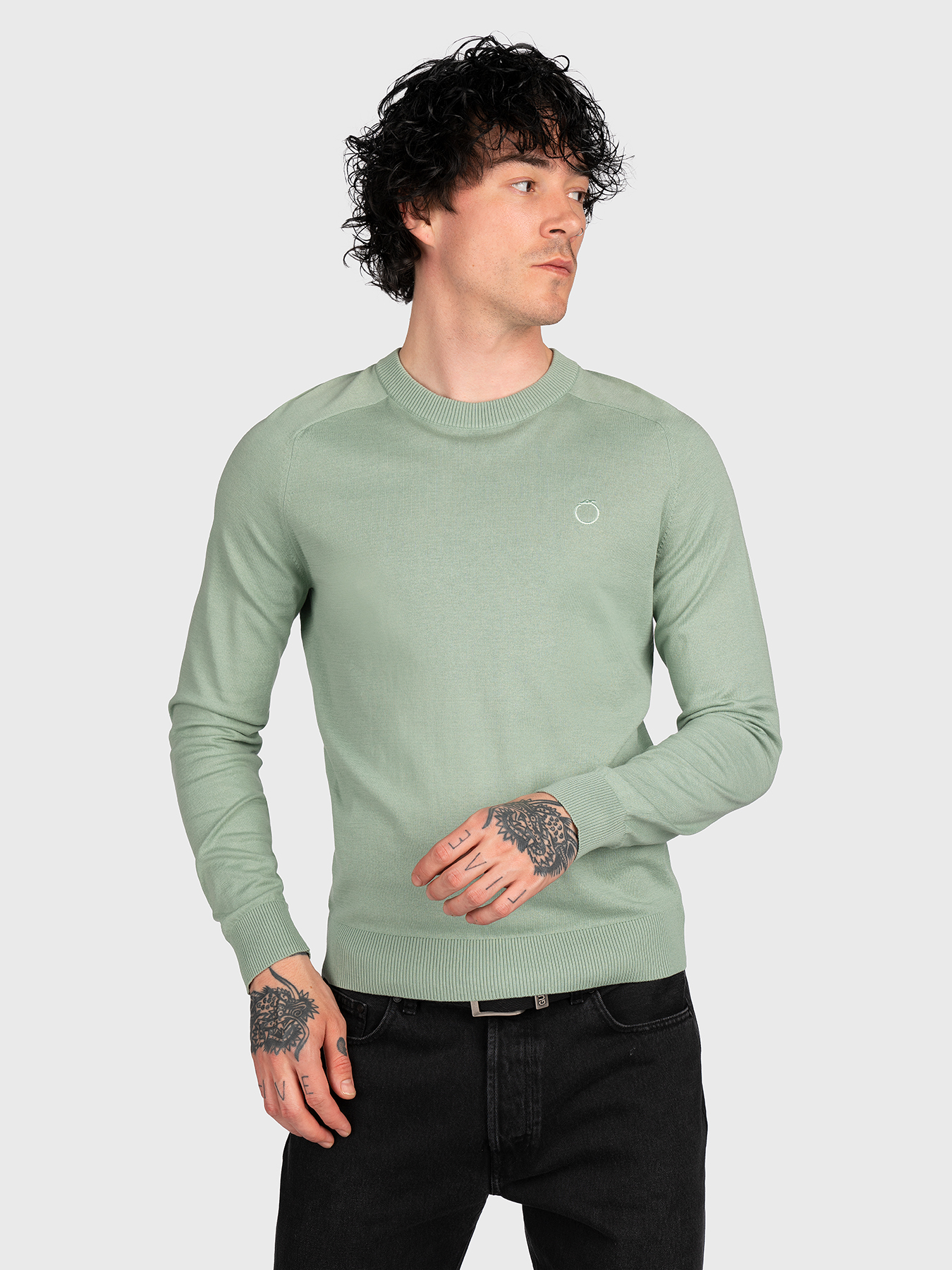 Sweater with logo detail brand TRUSSARDI — Globalbrandsstore.com/en