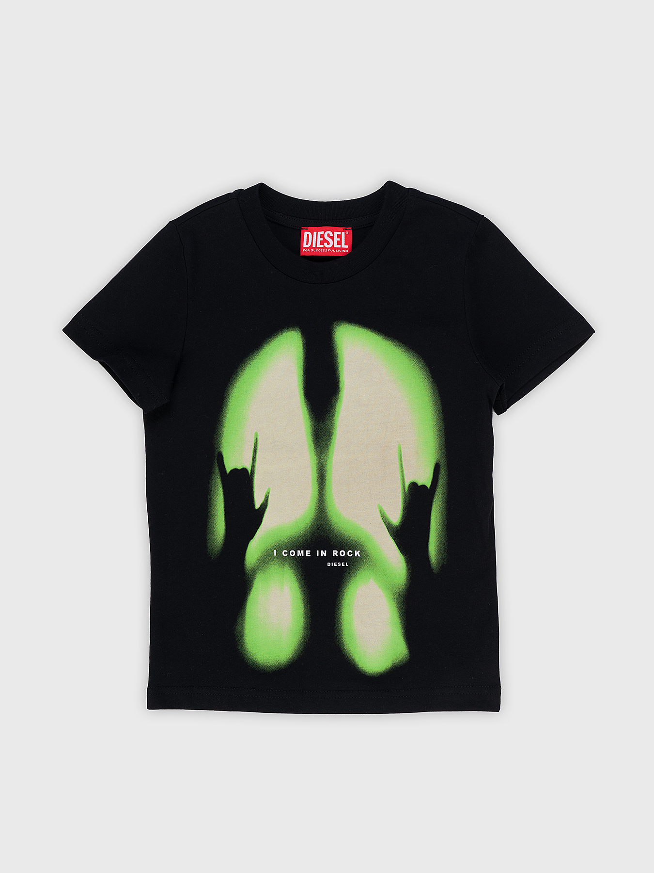 MARCEL black T-shirt brand DIESEL KIDS — Globalbrandsstore.com/en