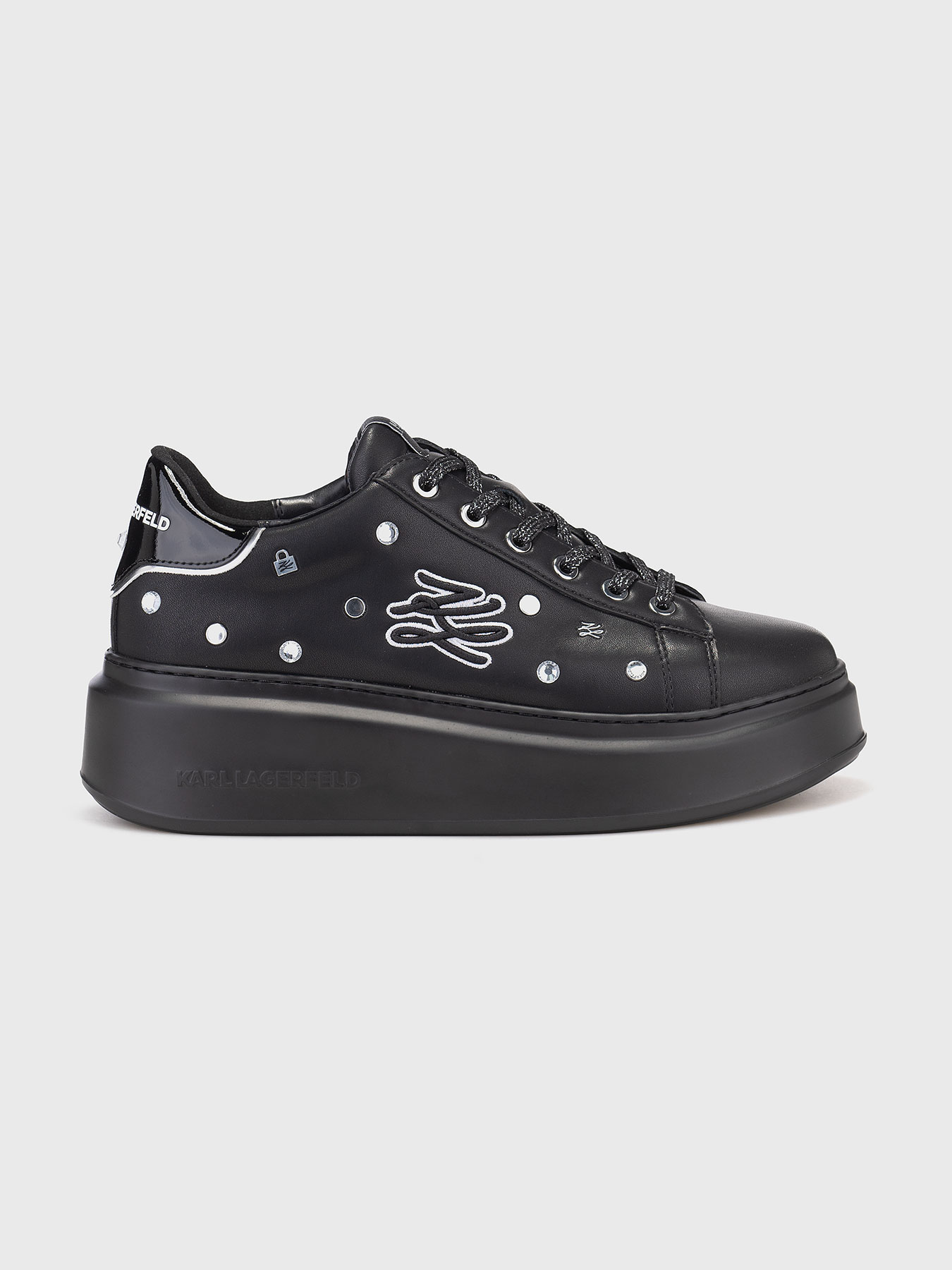 ANAKAPRI sports shoes in leather brand Karl Lagerfeld ...