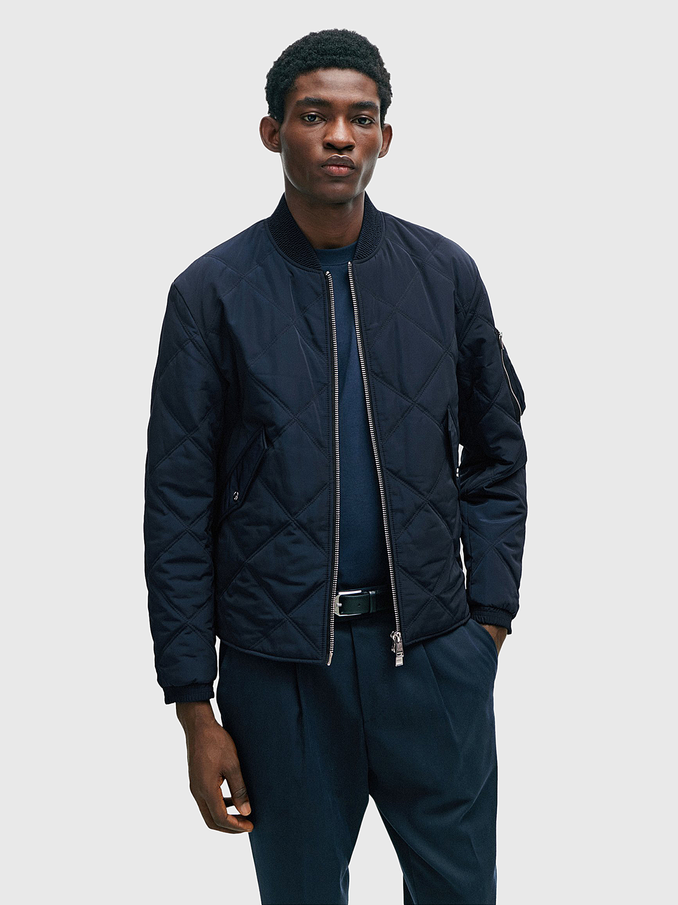 CARAMO bomber jacket brand BOSS — Globalbrandsstore.com/en