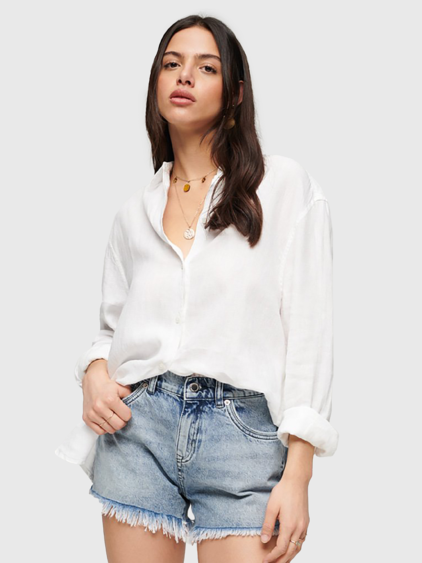 STUDIOS shirt in orange color brand SUPERDRY — Globalbrandsstore.com/en