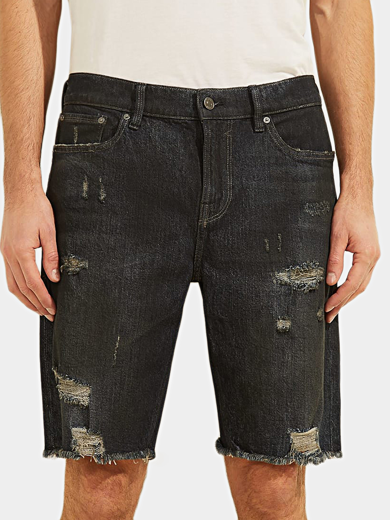 Denim shorts brand GUESS — Globalbrandsstore.com/en